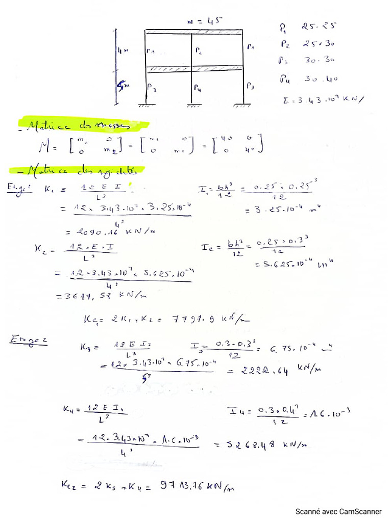 Exerc Dynamique-1 | PDF