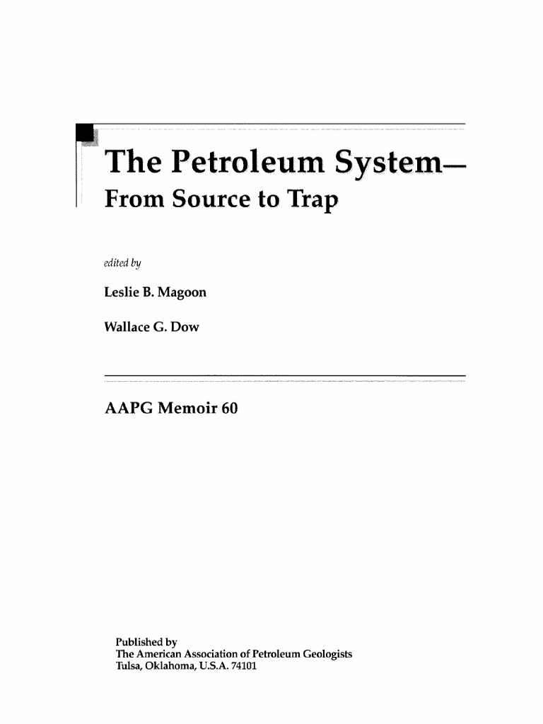 The Petroleum System From Source to Trap | PDF | Petroleum Reservoir ...