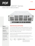 FortiGate 400F Datasheet | PDF | Security | Computer Security