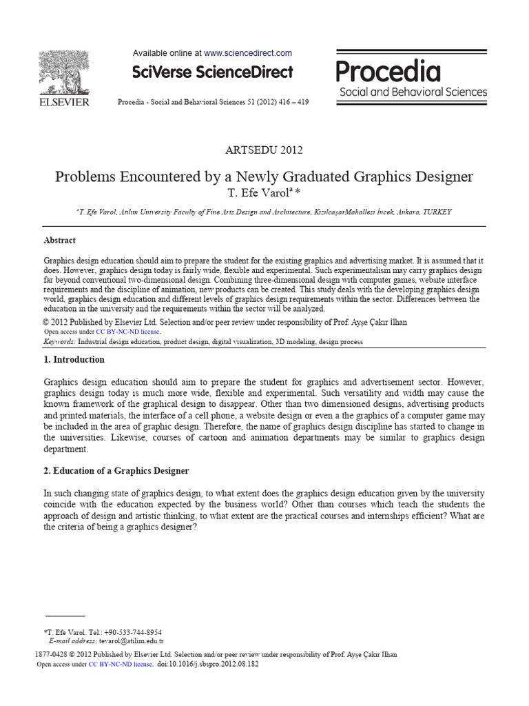 Problems Encountered by A Newly Graduate | PDF | Graphic Design | Graphics