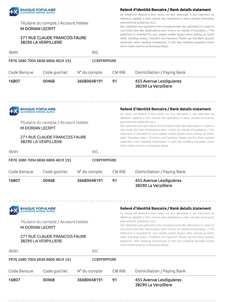 Iban | PDF | Paiements | Réglementation financière