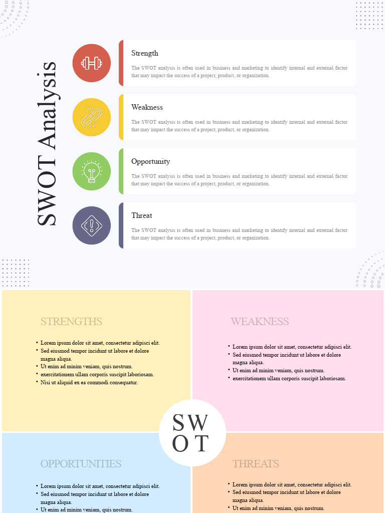 Clean Modern Travel Agent SWOT Analysis1 | PDF | Swot Analysis ...