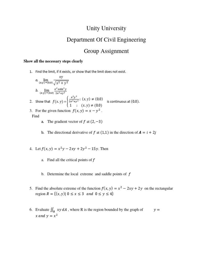 Group Assign Civil | PDF