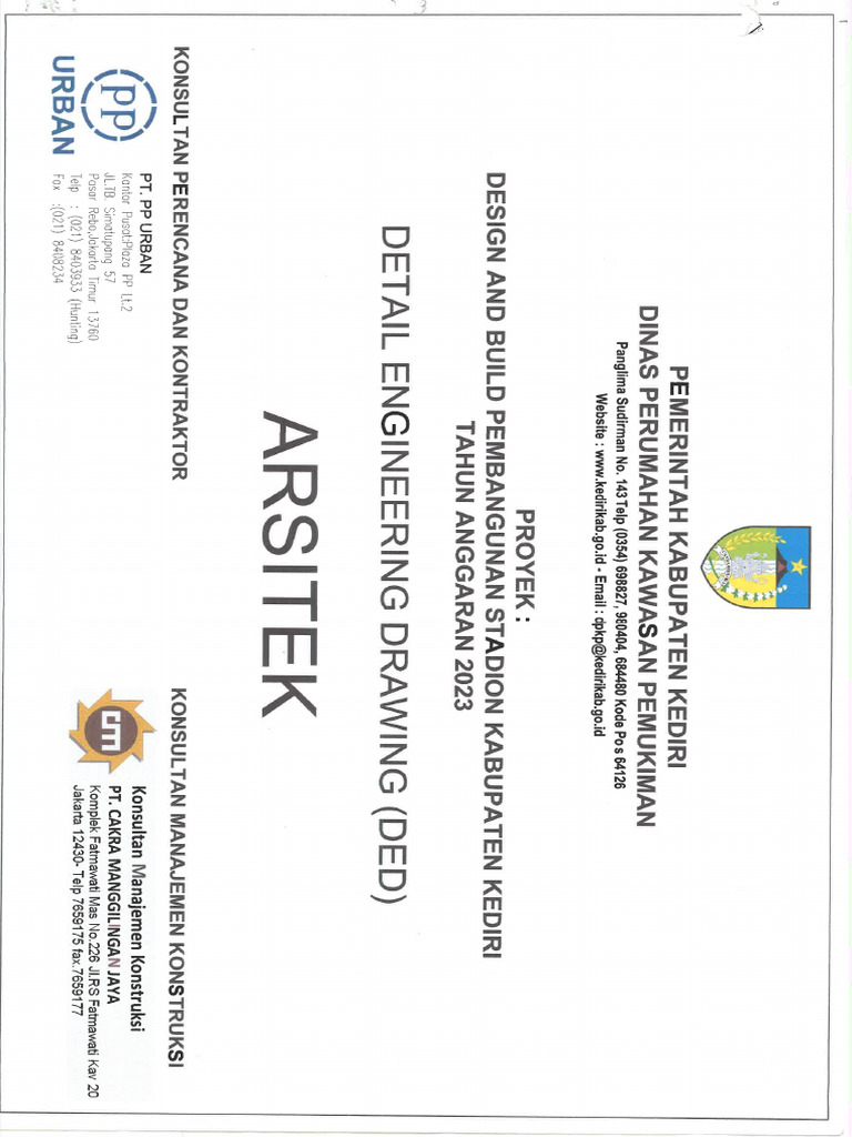 Scan Ded Arsitek TTD - Dari Folder 4 | PDF