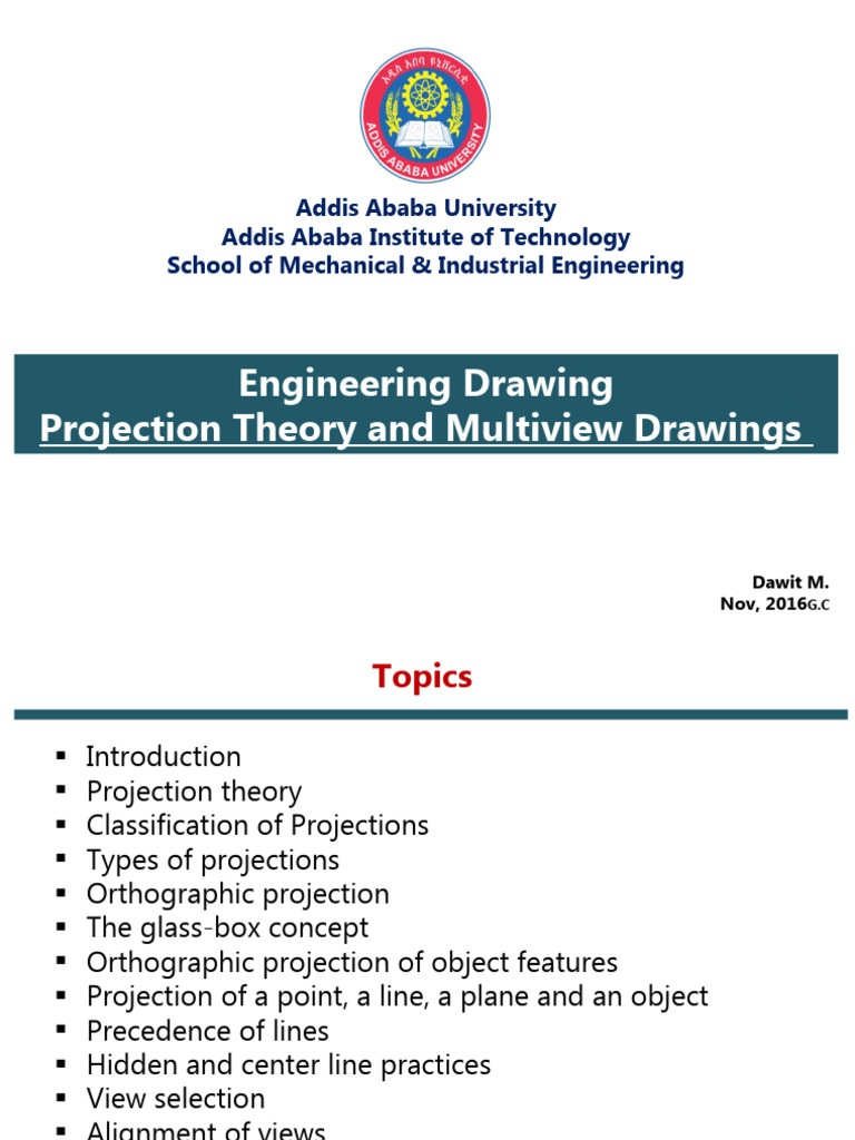 Chapter 02 SMiE - Theory - of - Projections | Download Free PDF ...