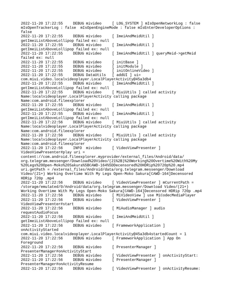 20221120_17 | PDF | Android (Operating System) | Java (Programming Language)