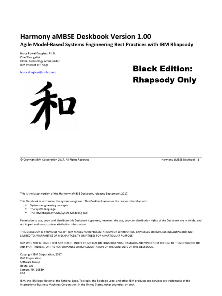Harmony AMBSE Deskbook Version 1 | PDF | Conceptual Model | Systems ...