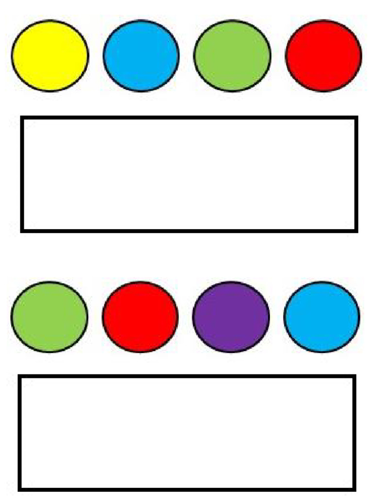 Códigos de Colores Escritura 2° | PDF