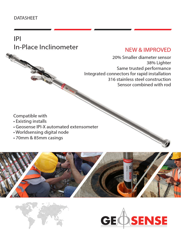 IPI in Place Inclinometer V1.9 1 | PDF | Manufactured Goods