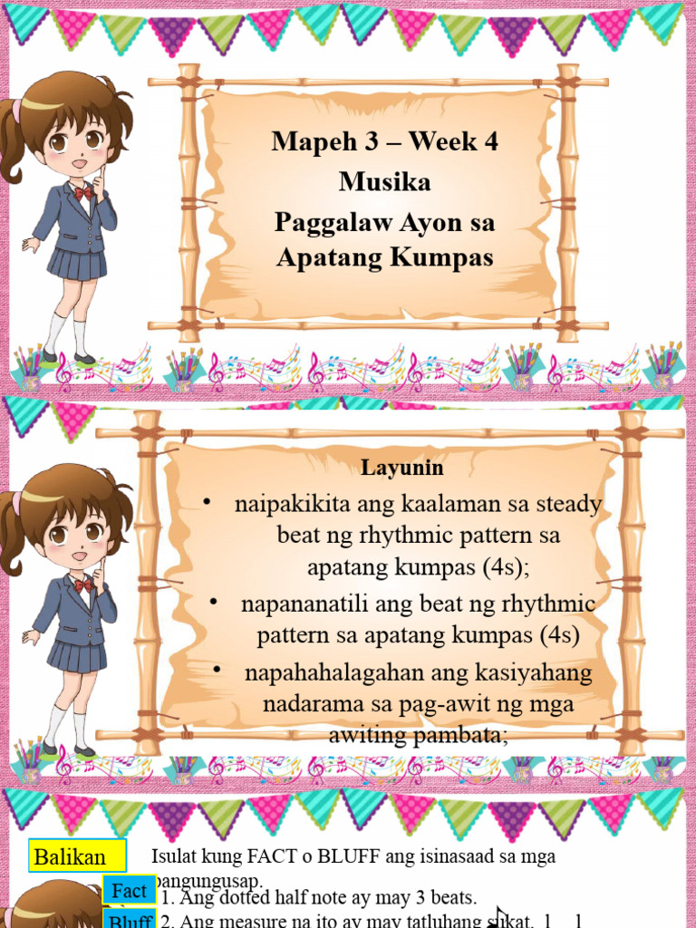 Mapeh 3 - Week 4 | PDF