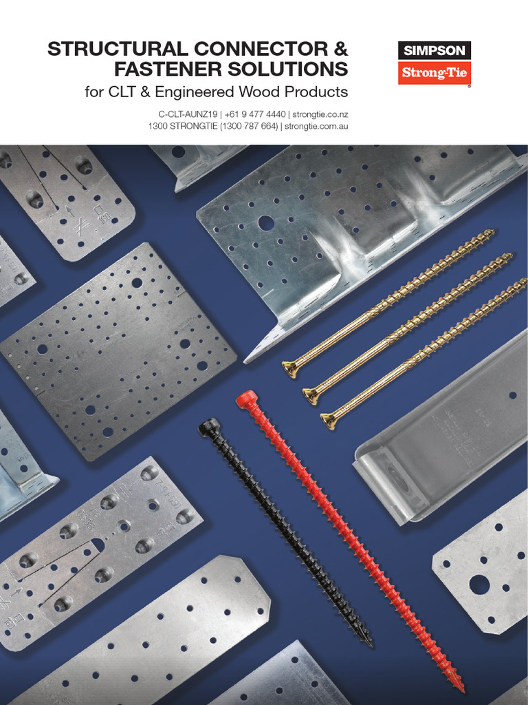Simpson C-CLT-AUNZ22 | PDF | Corrosion | Stainless Steel