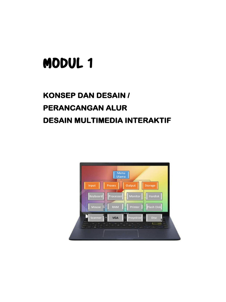 Modul 1 Desain Media Interaktif Semester 1 | PDF