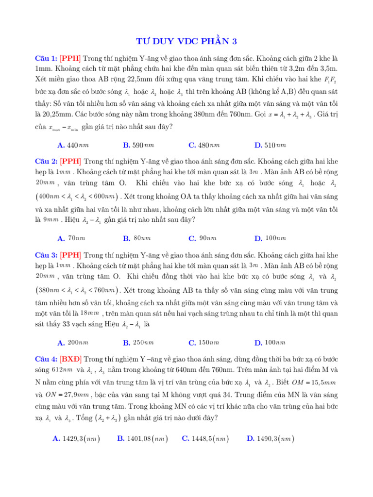 TƯ DUY VDC PHẦN 3 | PDF