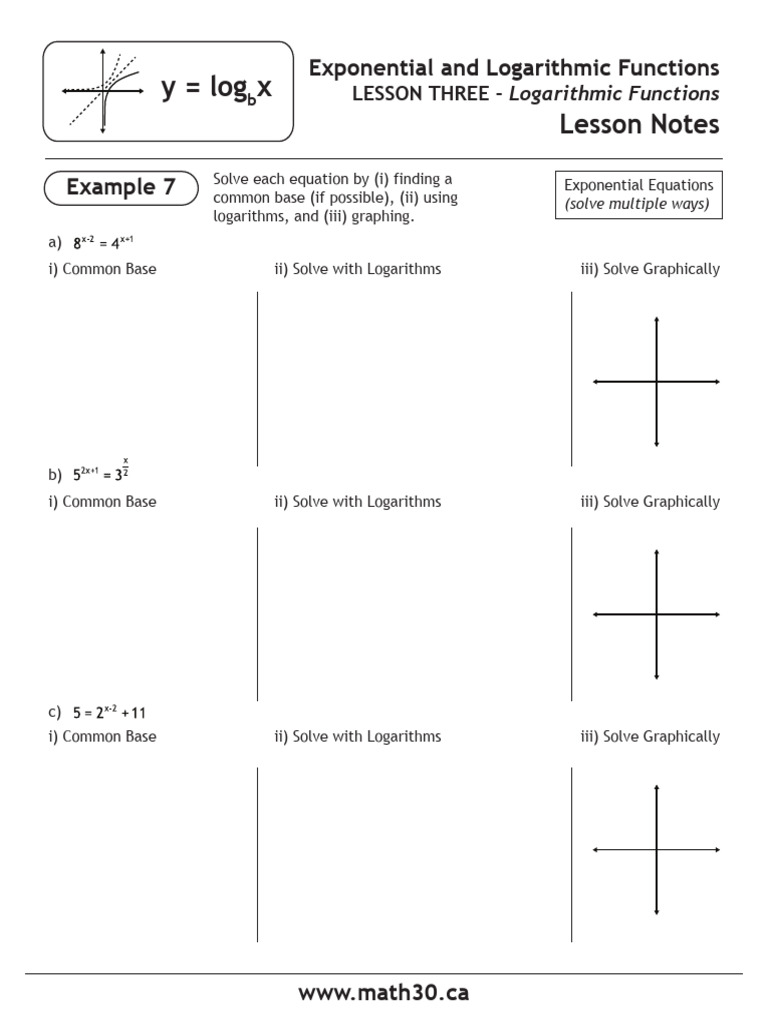 Math 30 Log Applications Extra Practice | PDF | Ph | Decibel