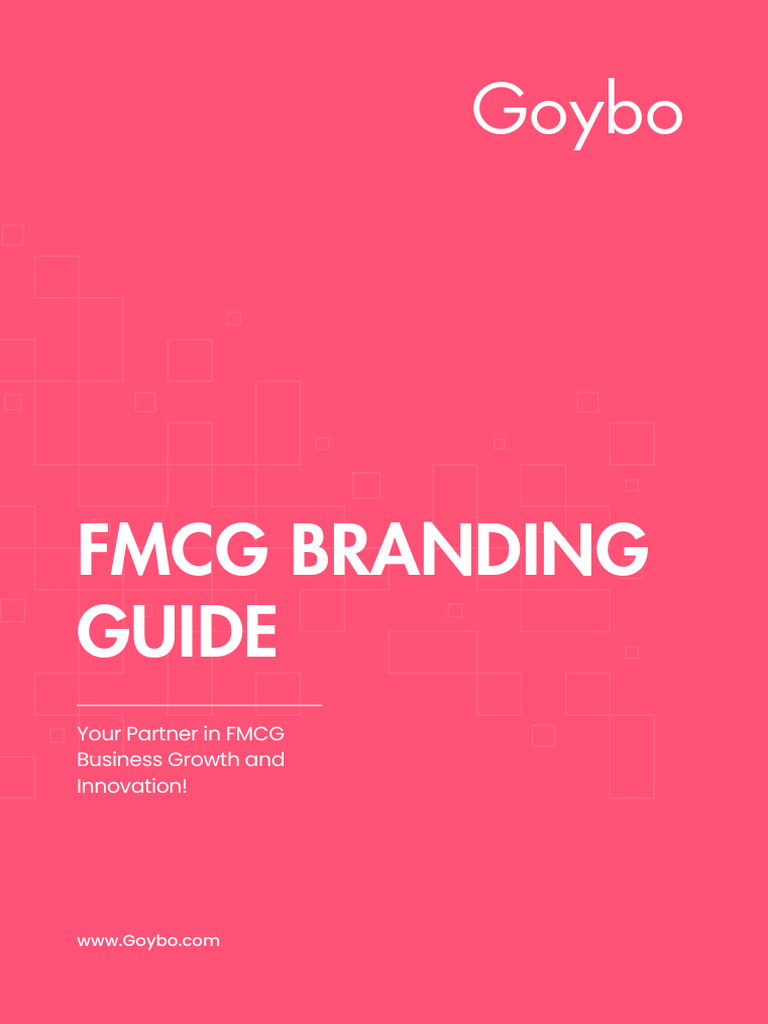 Goybo FMCG FMCG Branding Guide | PDF | Brand | Target Audience