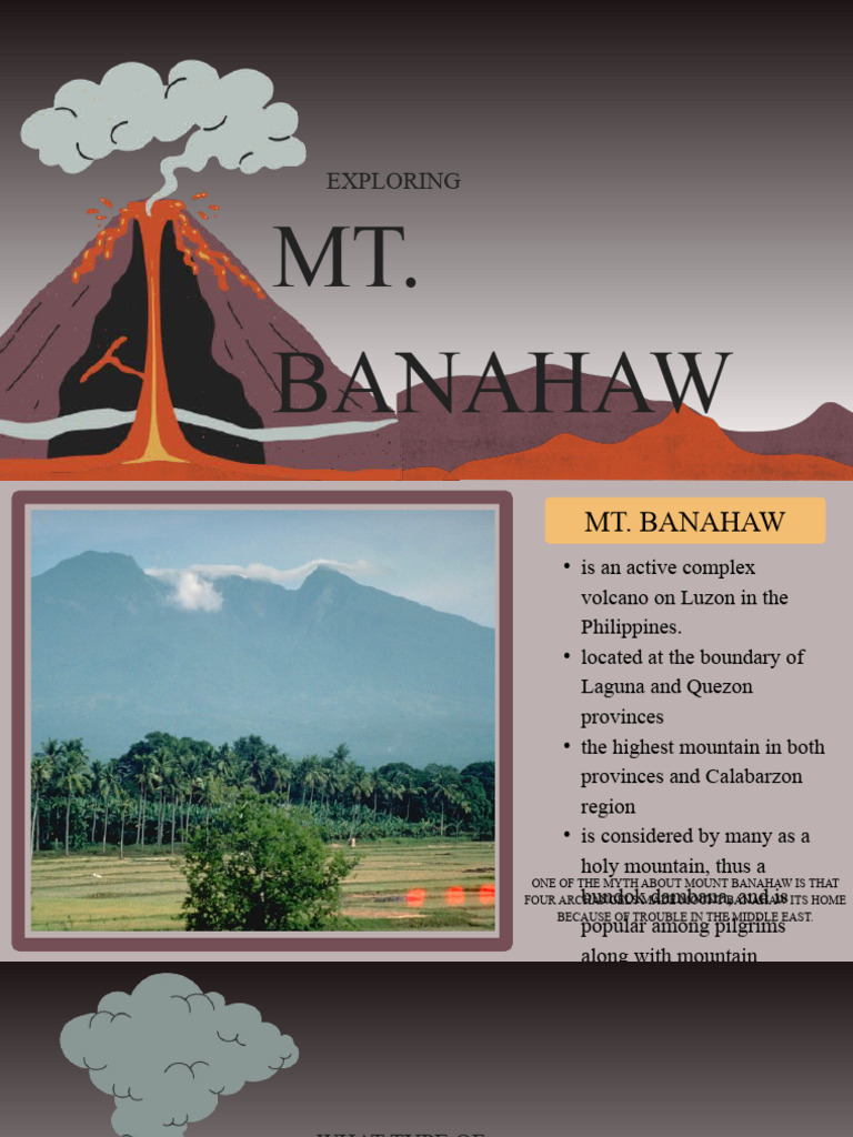 Mt. Banahaw | PDF | Science & Mathematics