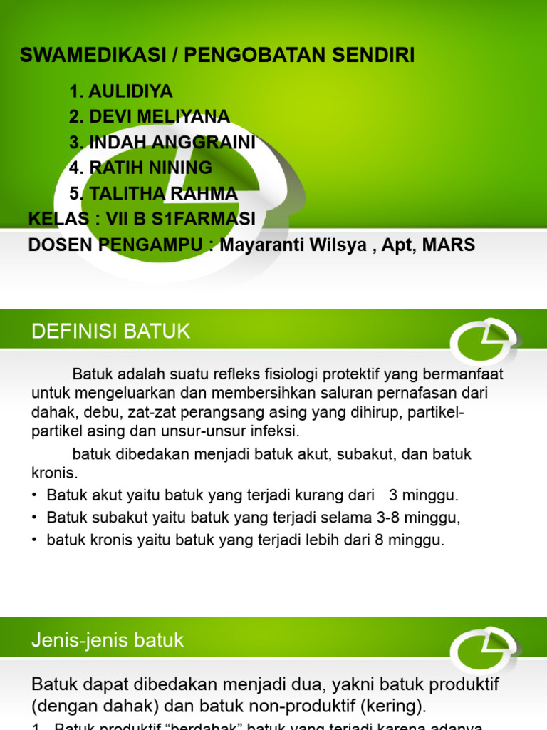 SWAMEDIKASI Tugas Buk Maya | PDF