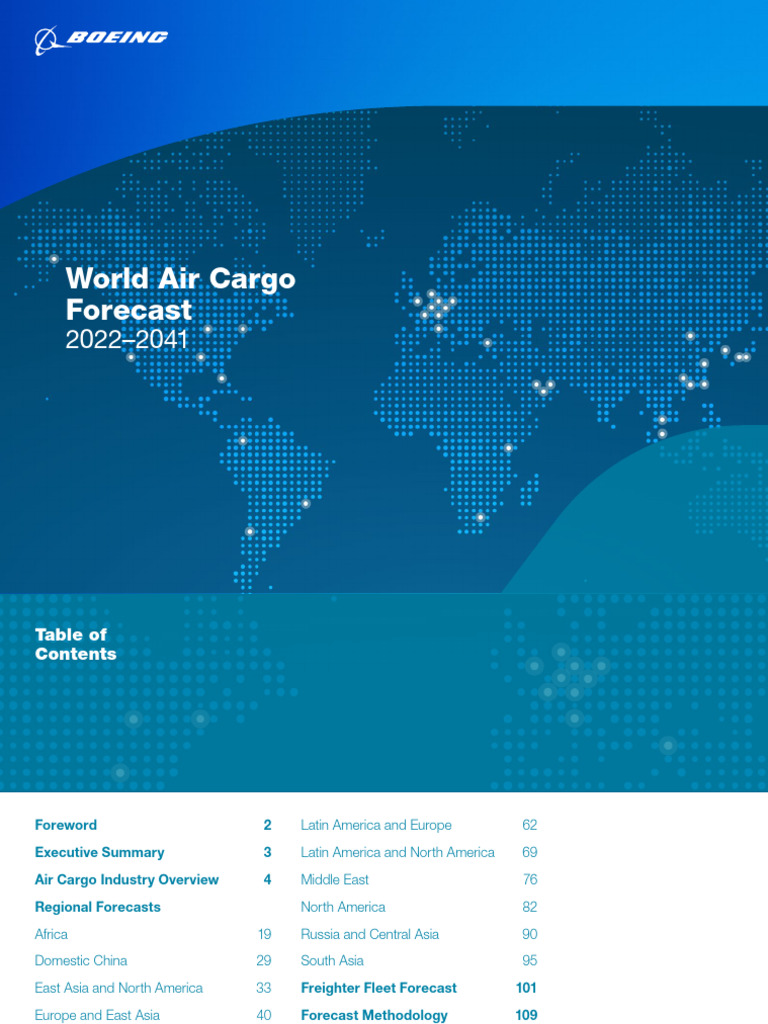 World Air Cargo Forecast 2022 | Download Free PDF | Cargo | Transport