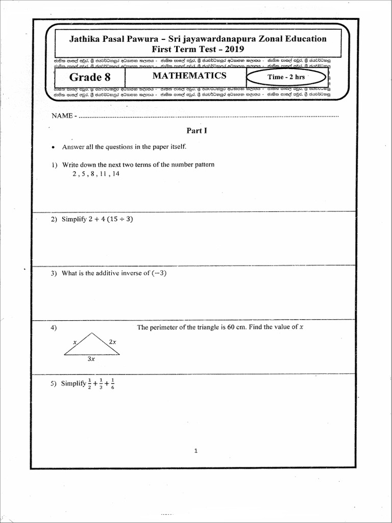 grade8 first | PDF | Euclid | Elementary Geometry