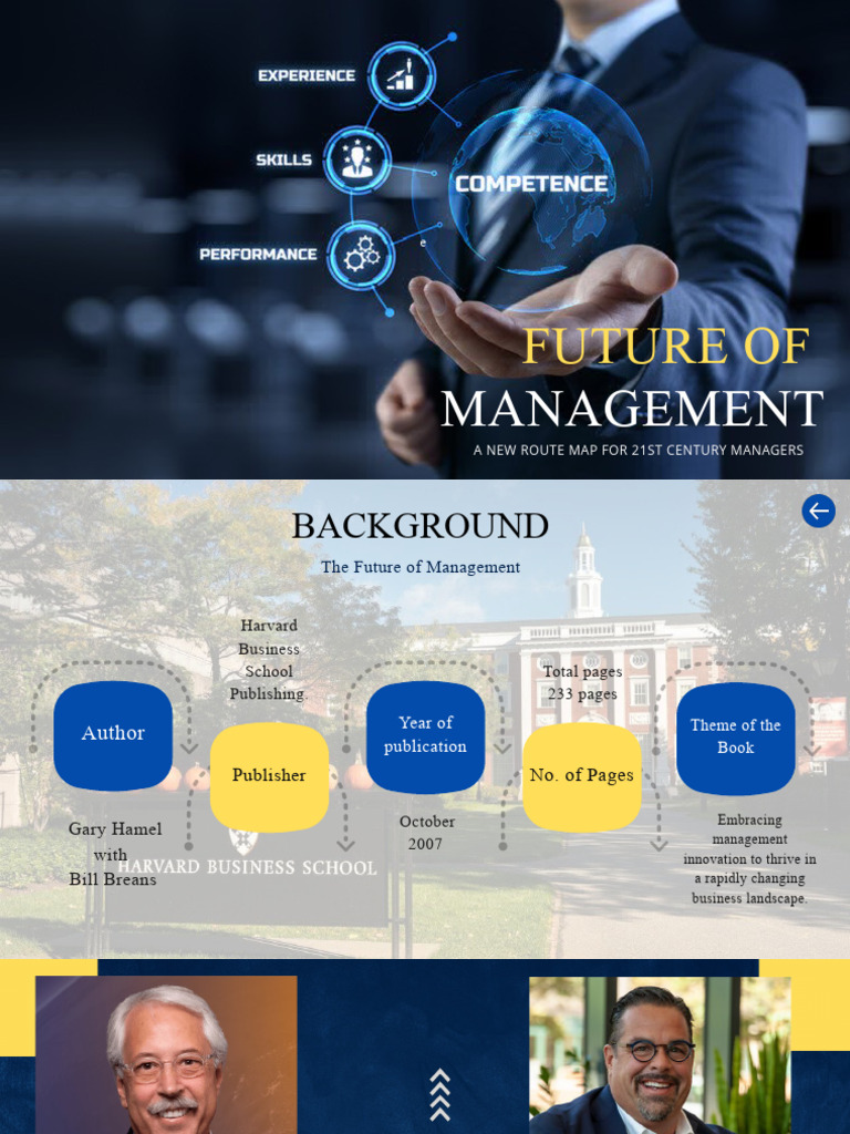 Future of Management Presentation | Download Free PDF | Innovation ...