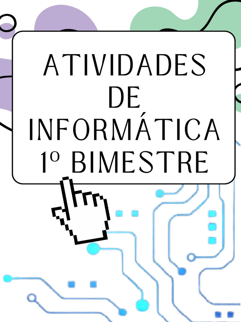 Colorful Simple Cute Blob Notebook Cover A4 Document | PDF