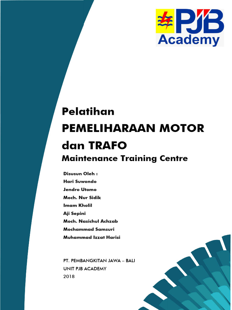 Handout Pelatihan Pemeliharaan Trafo | PDF | Komputer