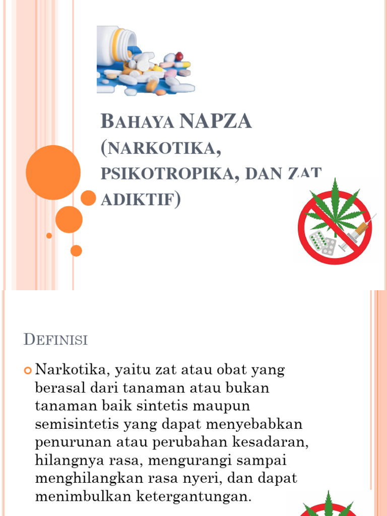 ppt NAPZA revisi | PDF