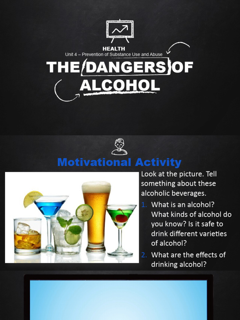 Dokumen - Tips - The Dangers of Alcohol Mapeh 8 Health 4th Quarter ...