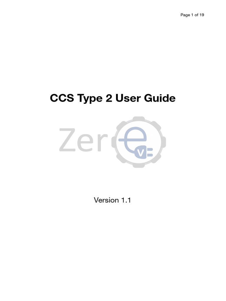 CCS Type 2 Installation Guide | PDF | Electrical Connector | Battery ...