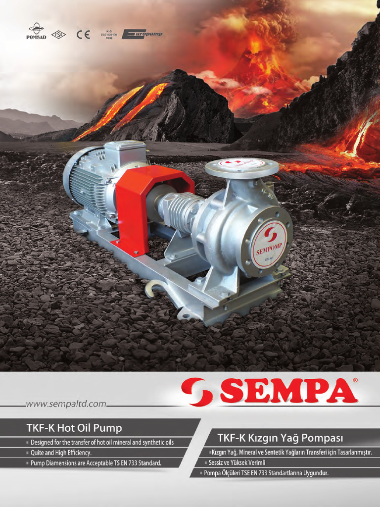 TKF-K Hot Oil Pump | PDF