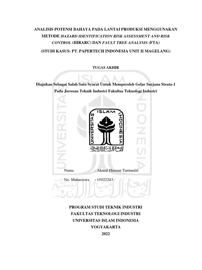 Referensi Hirarc Fta | PDF