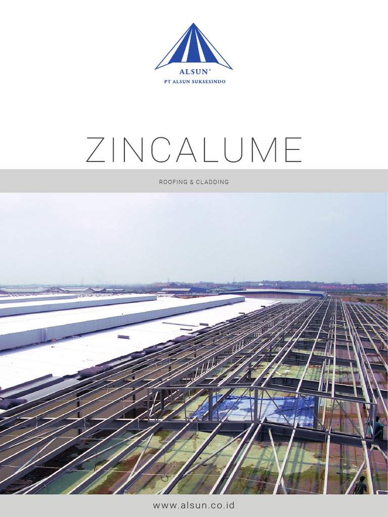 Alsun_ZINCALUME_Roofing_cladding | PDF
