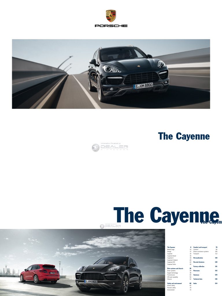 Porsche Cayenne Technische Daten Pdf