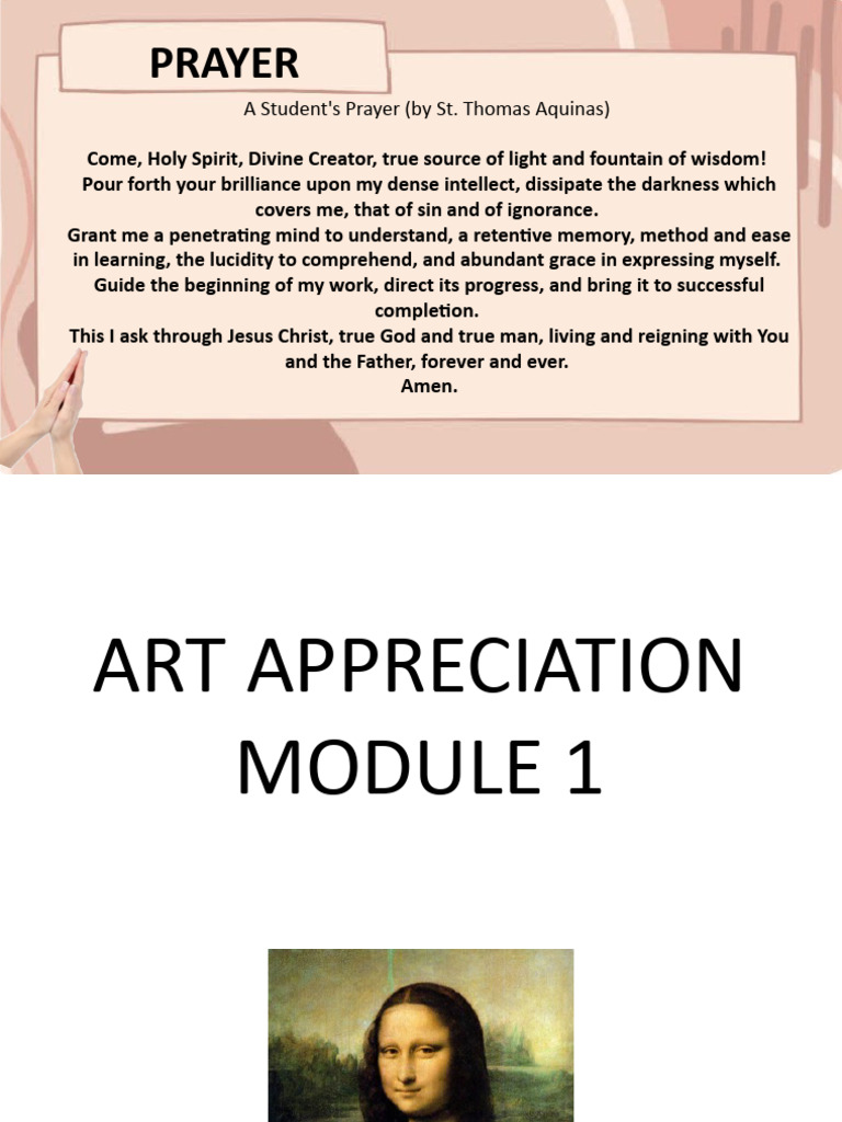 Art Appreciation Ppt1 | PDF