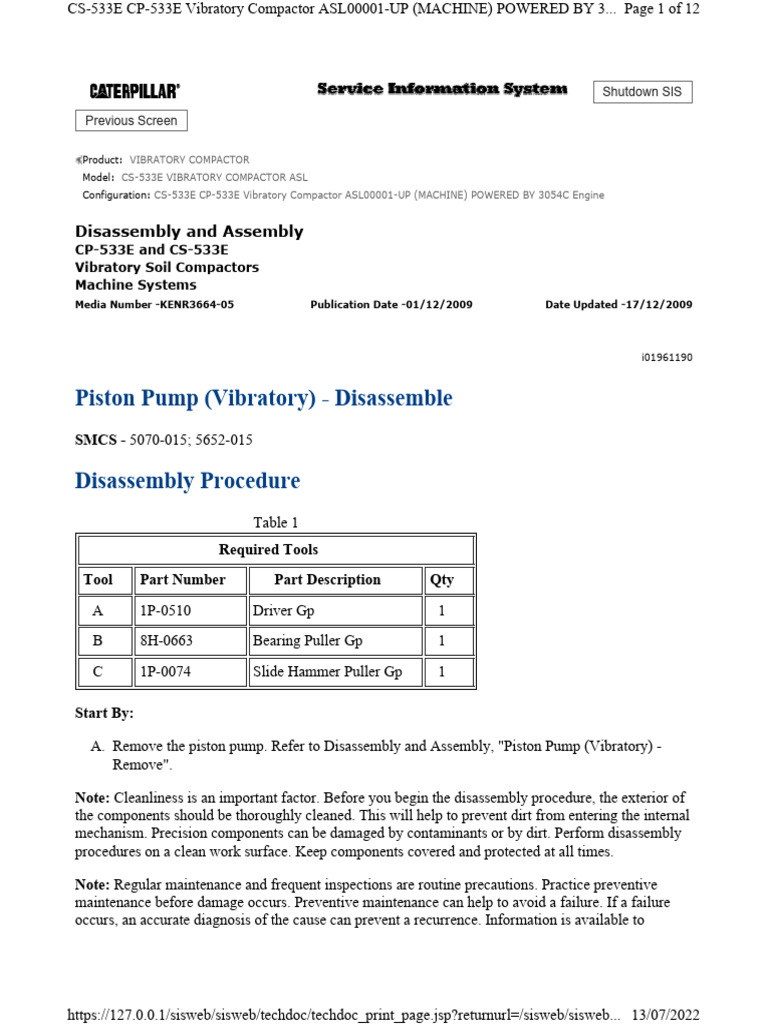 Pisston Pump Vibratory | PDF | Pump | Piston