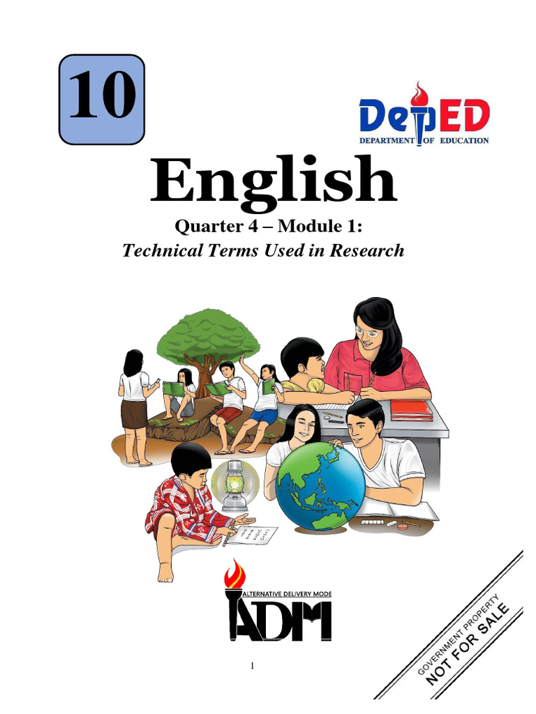 English 10 Quarter 4 Module 1 | PDF | Survey Methodology | Knowledge