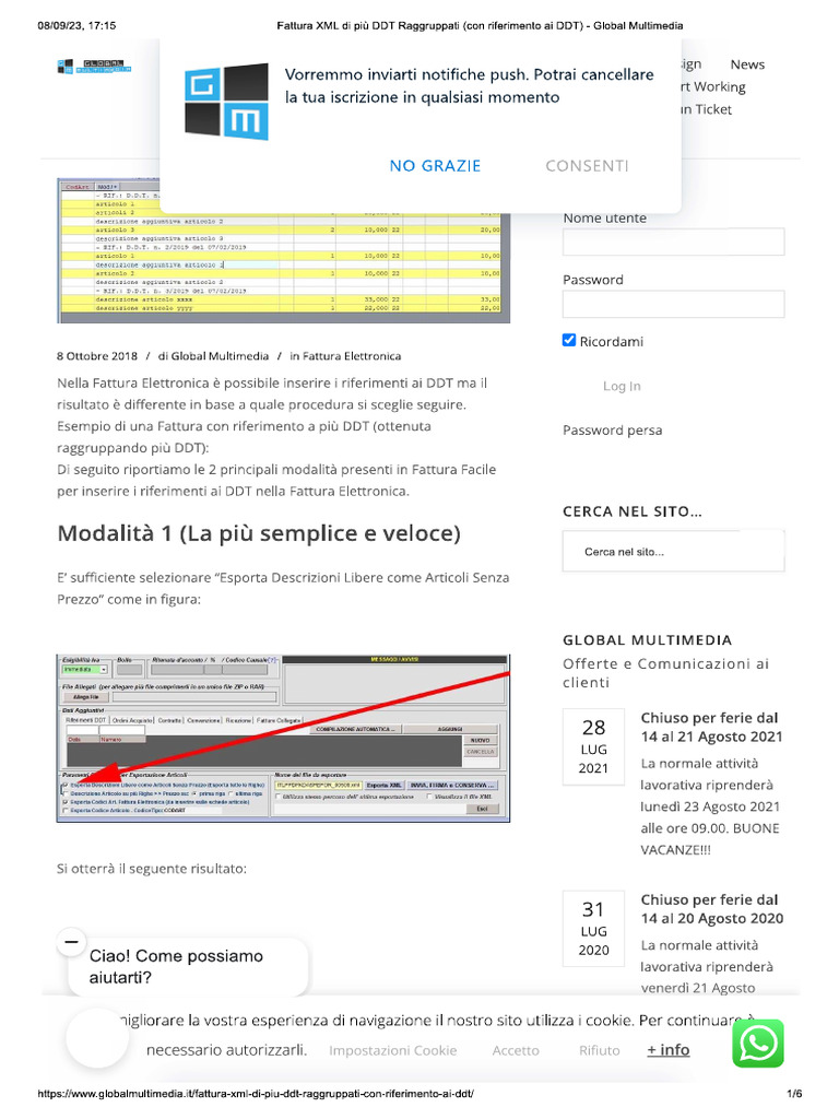 DDT XML Su FT Elettronica | PDF