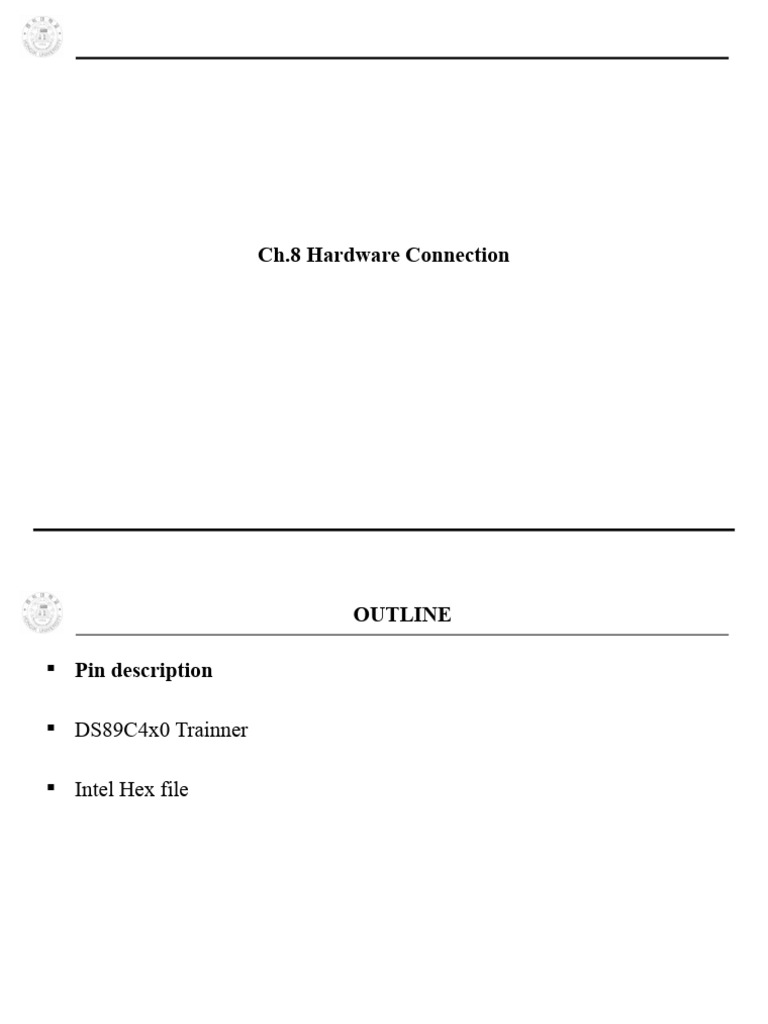 DS89C4x0 Hardware Connection Guide | PDF | Electronic Engineering ...