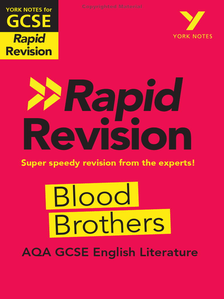 GCSE Blood Brothers Revision Guide | PDF