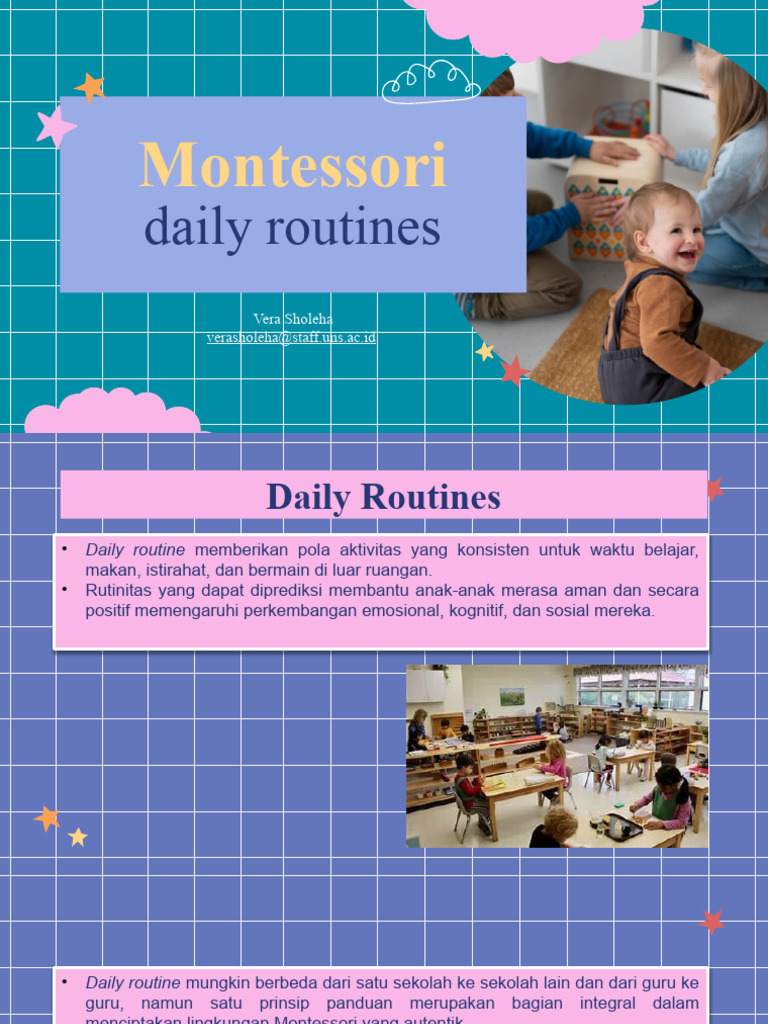 Materi 9 Montessori Daily Routines | PDF | Karier & Perkembangan ...