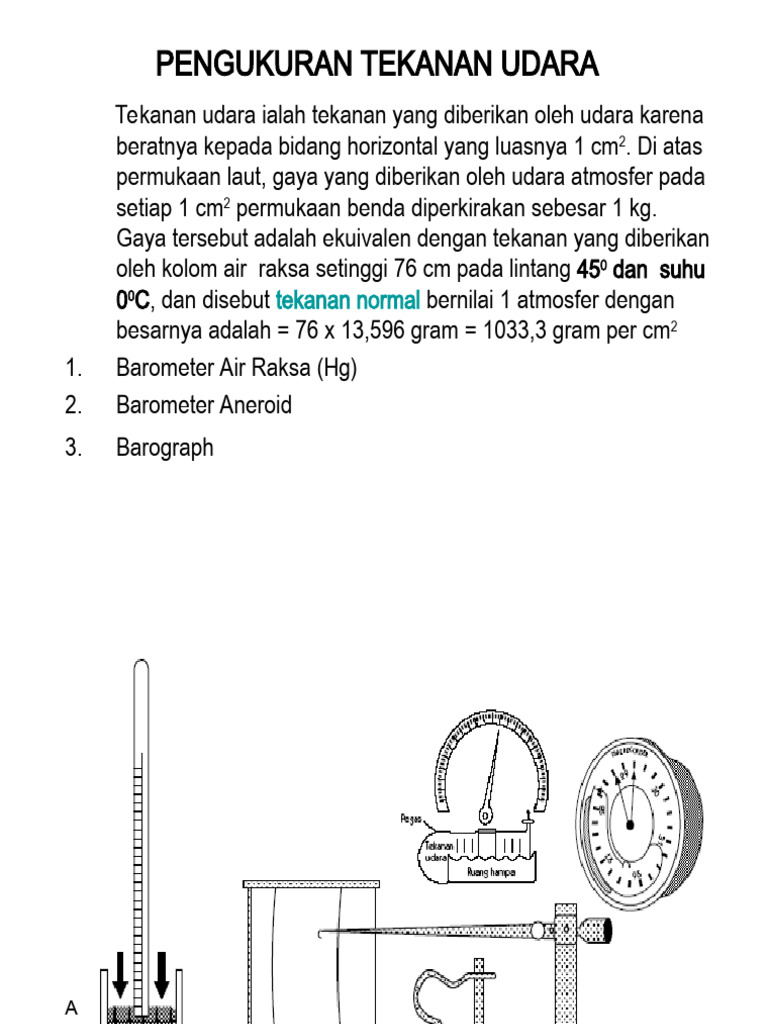 IV Pengukuran Tekanan Udara | PDF