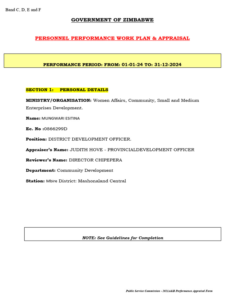 Ddo Mbire Mungwari 2023 RBM | PDF | Small And Medium Sized Enterprises | Economies