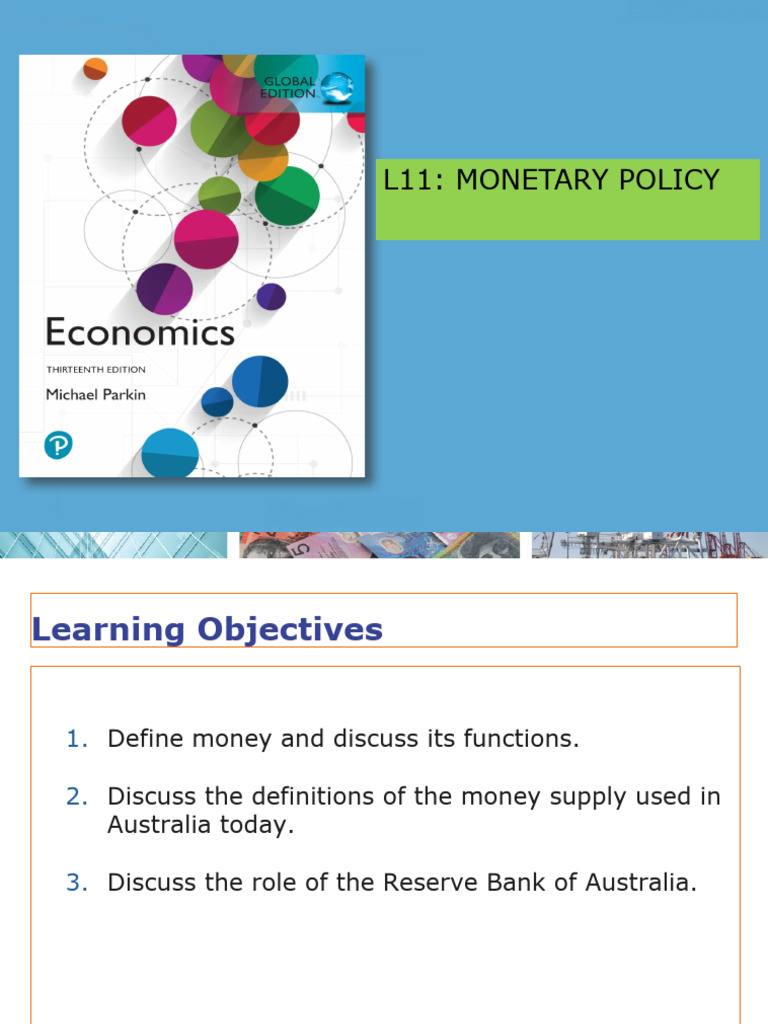 Lecture 11 Monetary Policy | PDF | Money | Open Market Operation