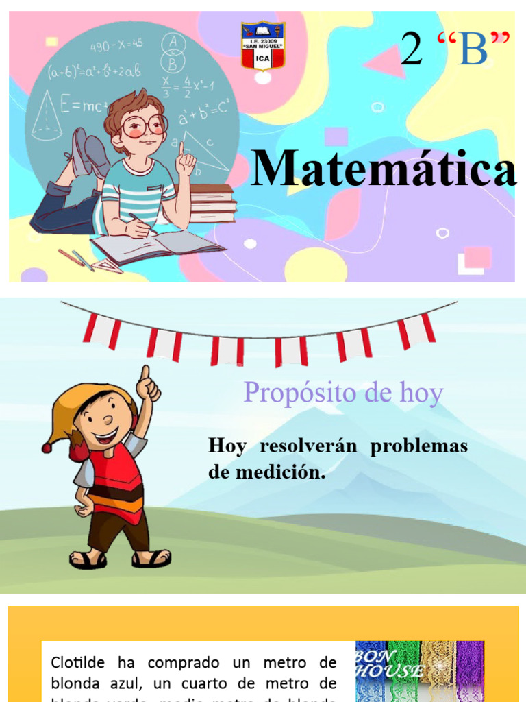 Matematica Medicion Metro 1b 29-08-22 | PDF