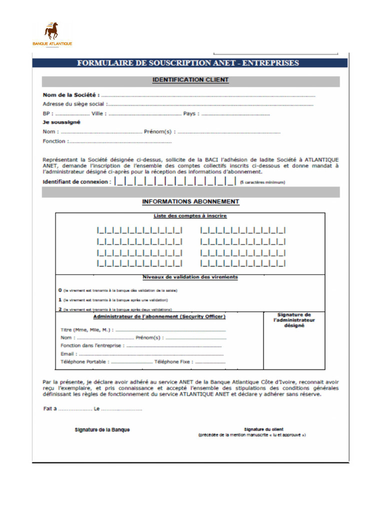 Contrat Anet V2 | PDF
