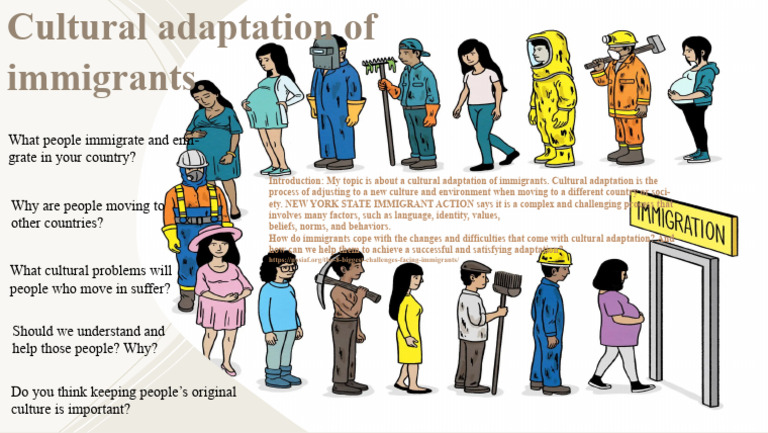Immigrant Cultural Adaptation Guide | PDF