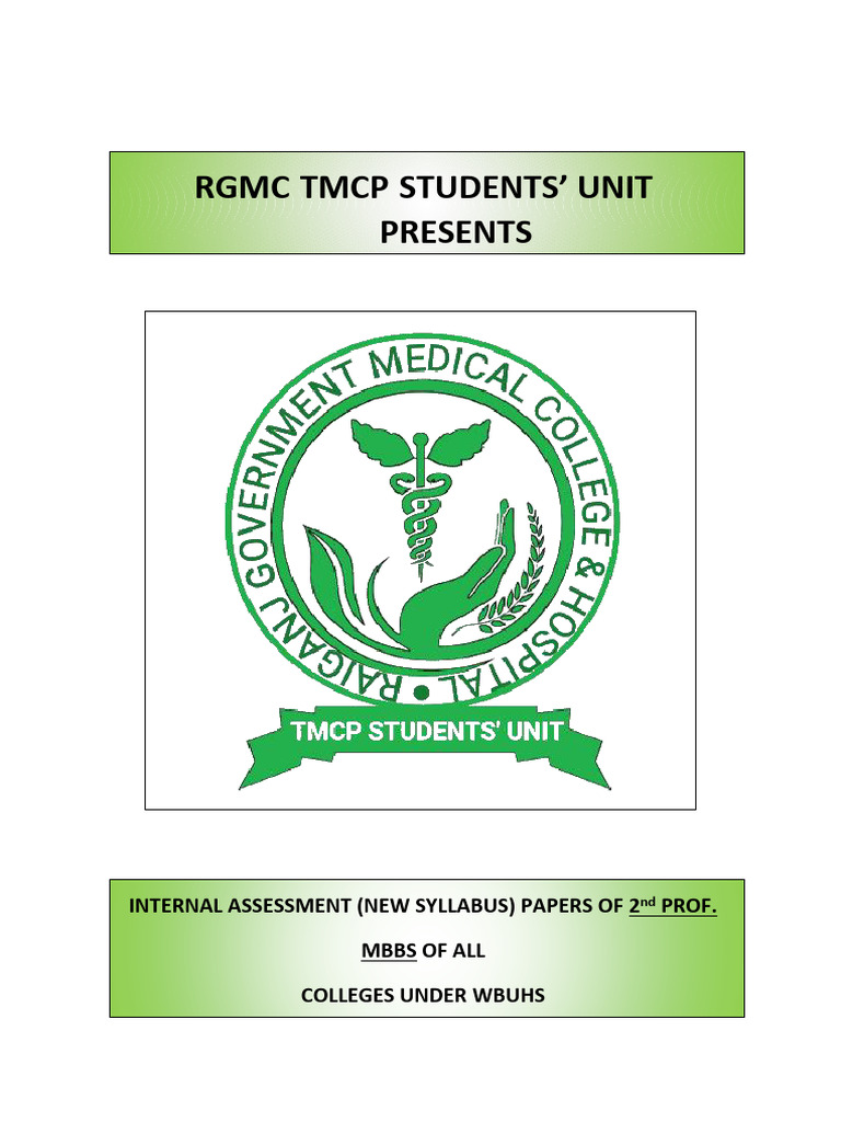 2nd PROFF SEM WBUHS | PDF | Anemia | Cervical Cancer