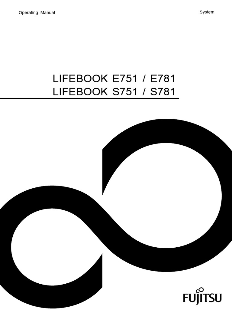 Fujitsu LIFEBOOK S751 Manual # WWW - Libble.eu | PDF | Laptop | Trademark