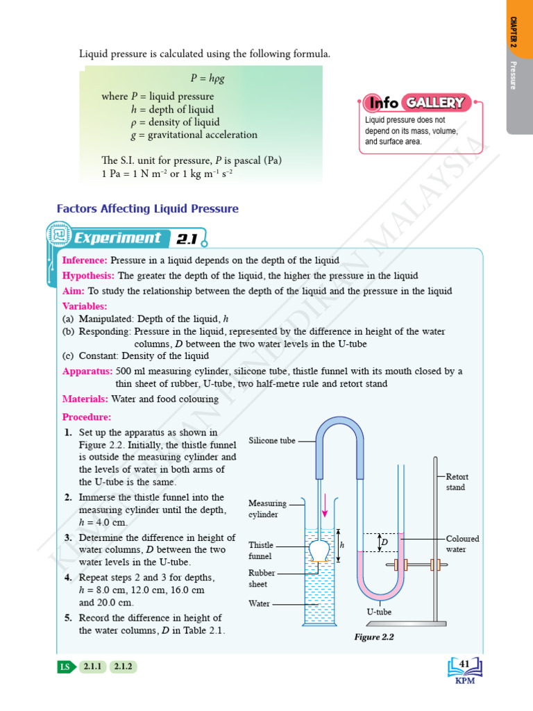 physic (1) | PDF | Pressure | Liquids