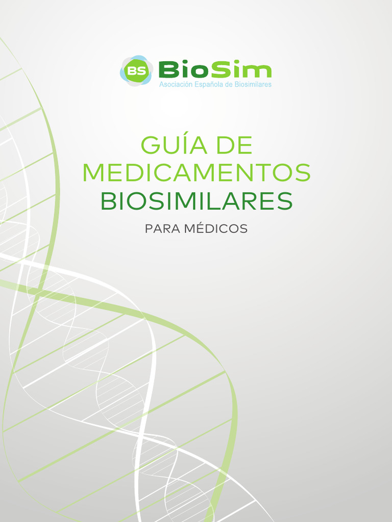 Guia de Medicamentos Biosimilares Para Medicos | PDF | Medicamentos con ...